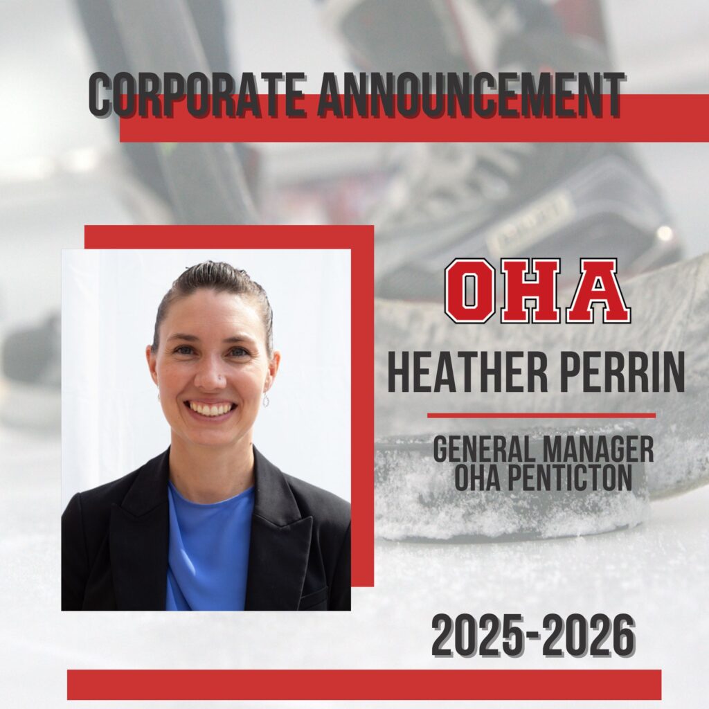 OHA Penticton Announces Heather Perrin as New General Manager | OHA Penticton